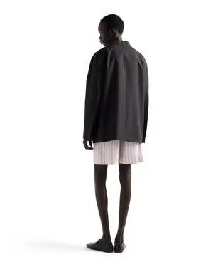 Prada Single-breasted Technical Cotton Blazer