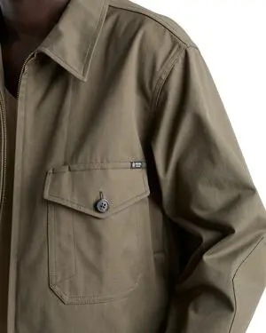 Prada Technical Fabric Zip-up Jacket