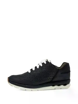 FERRAGAMO Perforated Leather Low-top Sneakers