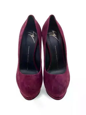 GIUSEPPE ZANOTTI Round-toe Platform Pumps