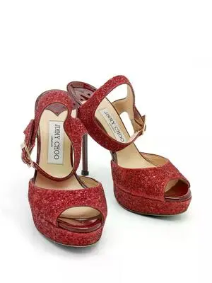 JIMMY CHOO 125mm Linda Heeled Sandals