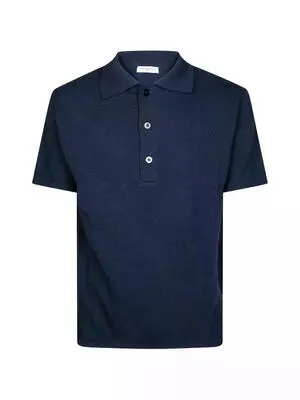 DANIELE FIESOLI Terry-cloth Polo Shirt - Blue