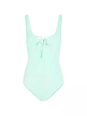 Melissa Odabash London Scoop-neck Swimsuit - Green