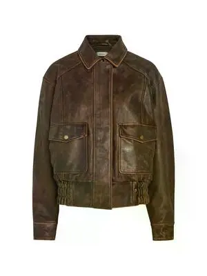 REFORMATION Daphne Jacket - Brown