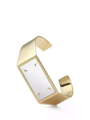 MAISON MARGIELA Four Stitches Cuff Bracelet - Gold