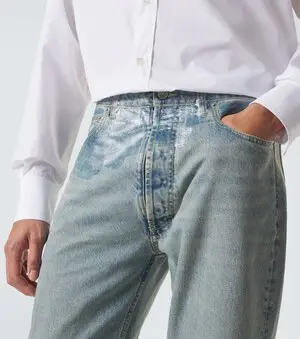 MAISON MARGIELA Four Stitches Straight Leg Jeans
