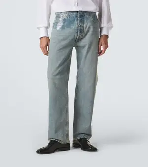 MAISON MARGIELA Four Stitches Straight Leg Jeans