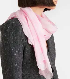 Alexander McQueen Skull Silk Scarf