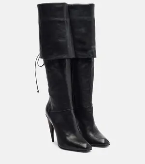 Alexander Mcqueen Knee High Boots For Women
