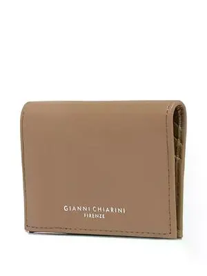 GIANNI CHIARINI Grainy-leather Wallet - Brown