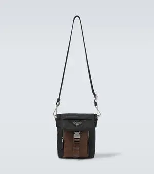 Prada Re-nylon Phone Pouch - Black