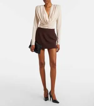 Wardrobe.NYC Draped Cowl Neck Top