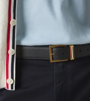 Thom Browne Leather Belt