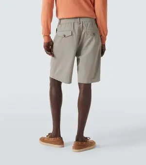 Brunello Cucinelli Cotton Gabardine Bermuda Shorts