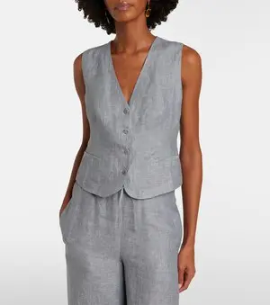 ERES Linen Creatif Vest