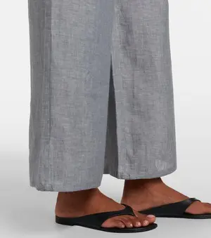 ERES Linen Wide-leg Pants