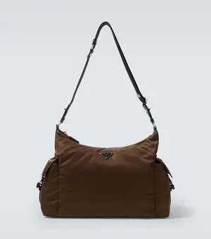 Prada Re-nylon Shoulder Bag - Brown