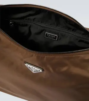 Prada Re-nylon Shoulder Bag - Brown