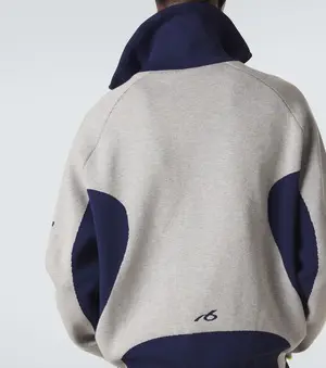 Balenciaga Cotton-blend Zip-up Cardigan