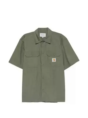 Carhartt Work In Progress Craft Logo-patch Short-sleeve Shirt