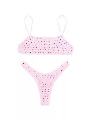 SWIM BY DI Embellished Bikini - Pink