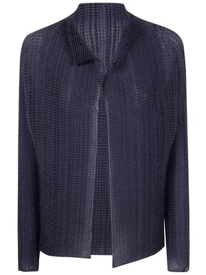 Issey Miyake Polyester Pleated Shirt