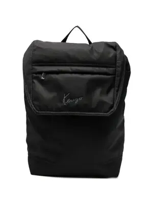 Kenzo Nylon Backpack - Black