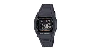 Casio Illuminator Digital Watch With Black Dial - Rubber