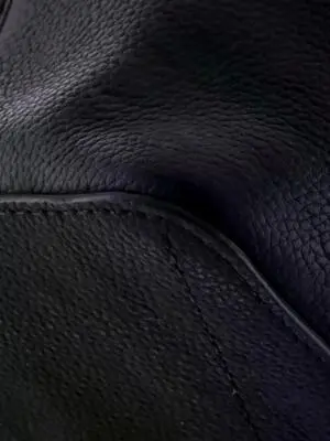 LOUIS VUITTON Aerogram Lock It Tote Leather Satchel
