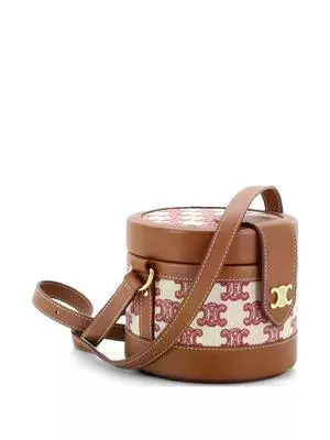 Celine Tambour Bag Triomphe Canvas Small Crossbody Bag