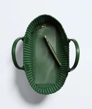 Bottega Veneta Cabat - Basil