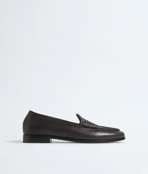 Bottega Veneta Silenzio Loafer - Espresso