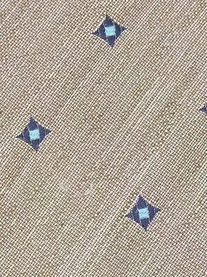 Dunhill Diamond-patterned Silk-linen Tie