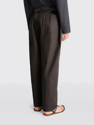 LEMAIRE Wide-leg Cotton Trousers