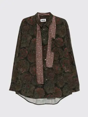 MAGLIANO Shirt In Viscose With Sash - Green