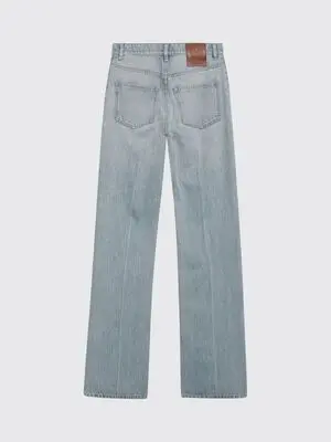 Valentino Garavani High Waisted Wide Leg Jeans