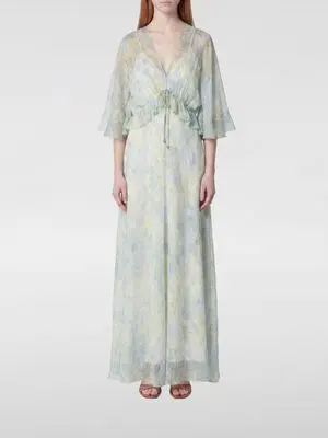 Alberta Ferretti Printed Maxi Dress