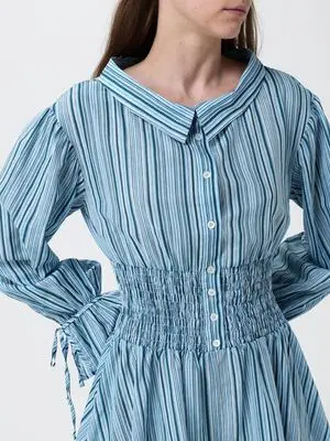 Pinko Striped Button-up Dress