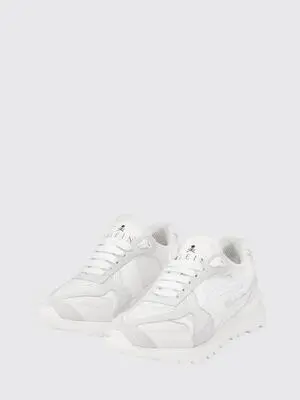 Philipp Plein Leather And Mesh Low Top Sneakers - White