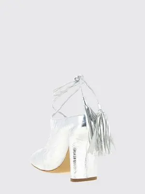 Dries Van Noten Metallic Fringe Pumps