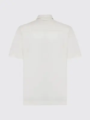 Zegna Cotton Polo Shirt - White