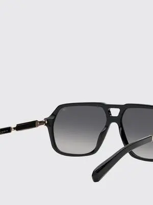 Philipp Plein Acetate Aviator Sunglasses - Black