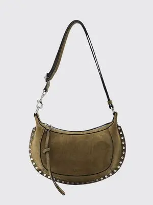Isabel Marant Étoile Oskan Moon Suede Bag - Grey