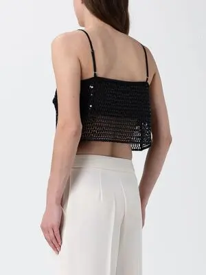 SIMONA CORSELLINI Embellished Cropped Top