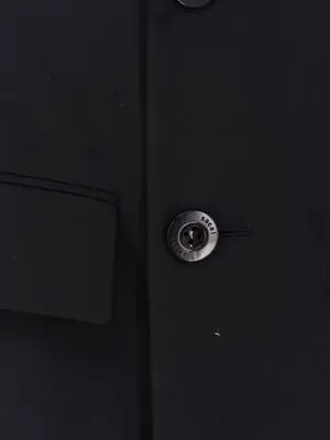 Sacai Double Breasted Wool Blend Vest