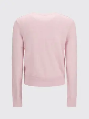Burberry Ribbed Cardigan With Applique