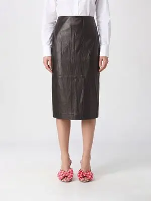 Ermanno Scervino Leather Skirt