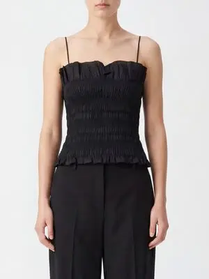 Andamane Shirred Frill Camisole