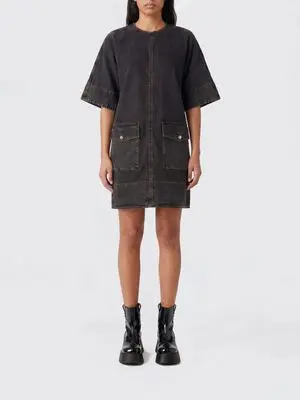 Black Utility Dresses