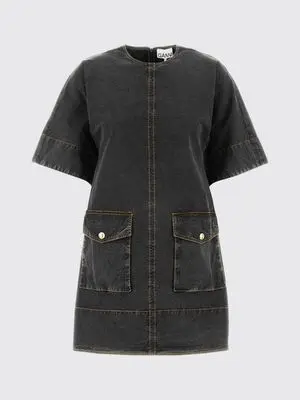 GANNI Utility Dress With Pockets
